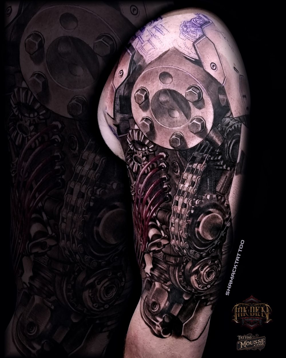 Biomechanical tattoos - Inkden Tattoo Studio